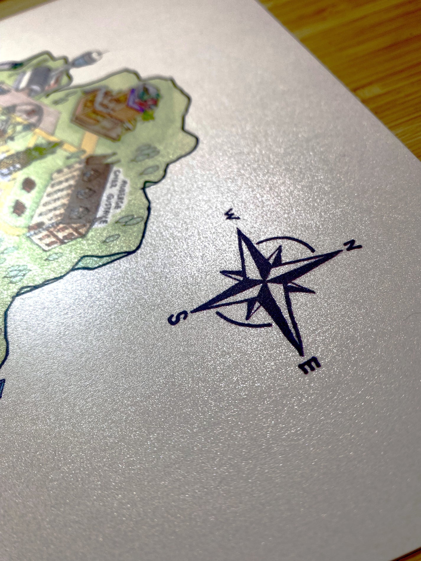 L'îlot des rêves collaboratif - Dessin Fine Art Collector E.1 (Papier ...